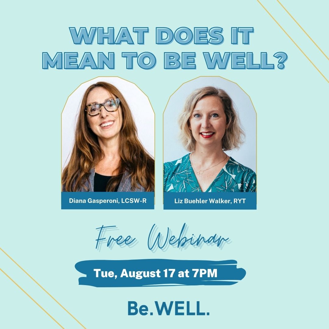 Wellness Events - BeWELL Psychotherapy | New York City + NJ